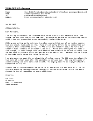 Fillable Online pbadupws nrc (3681) Form E-mail sponsored by Sierra ...