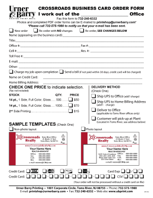Fillable Online NO SEE CHANGES BELOW - urnerbarry.com Fax Email Print - pdfFiller