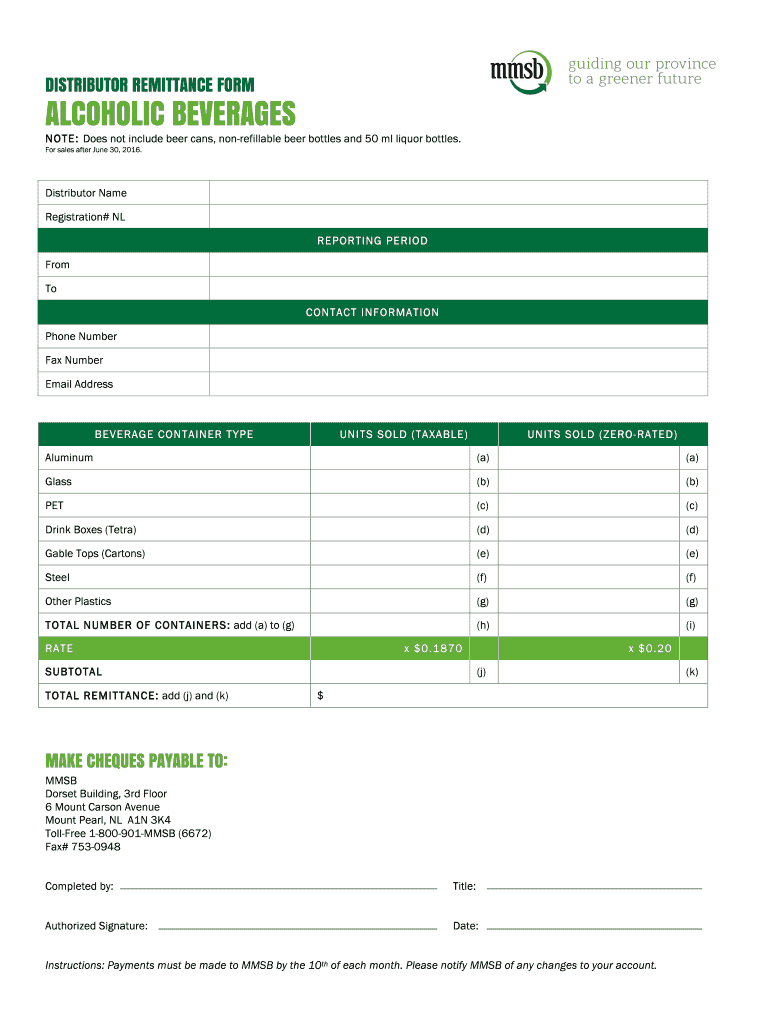 Fillable Online mmsb nl Download fillable .pdf remittance form - mmsb ...
