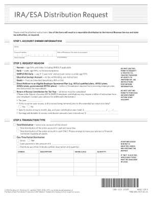 Fillable Online IRA Distribution Form - Hewitt Financial Services Fax ...