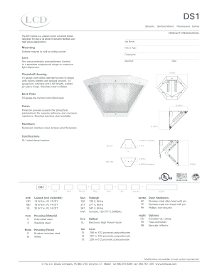 Fillable Online DS1 - The L.C.Doane Company Fax Email Print - pdfFiller