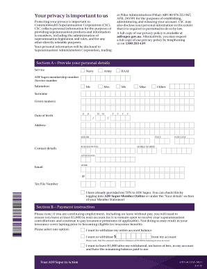 Fillable Online adfsuper gov Application for early release on medical ...