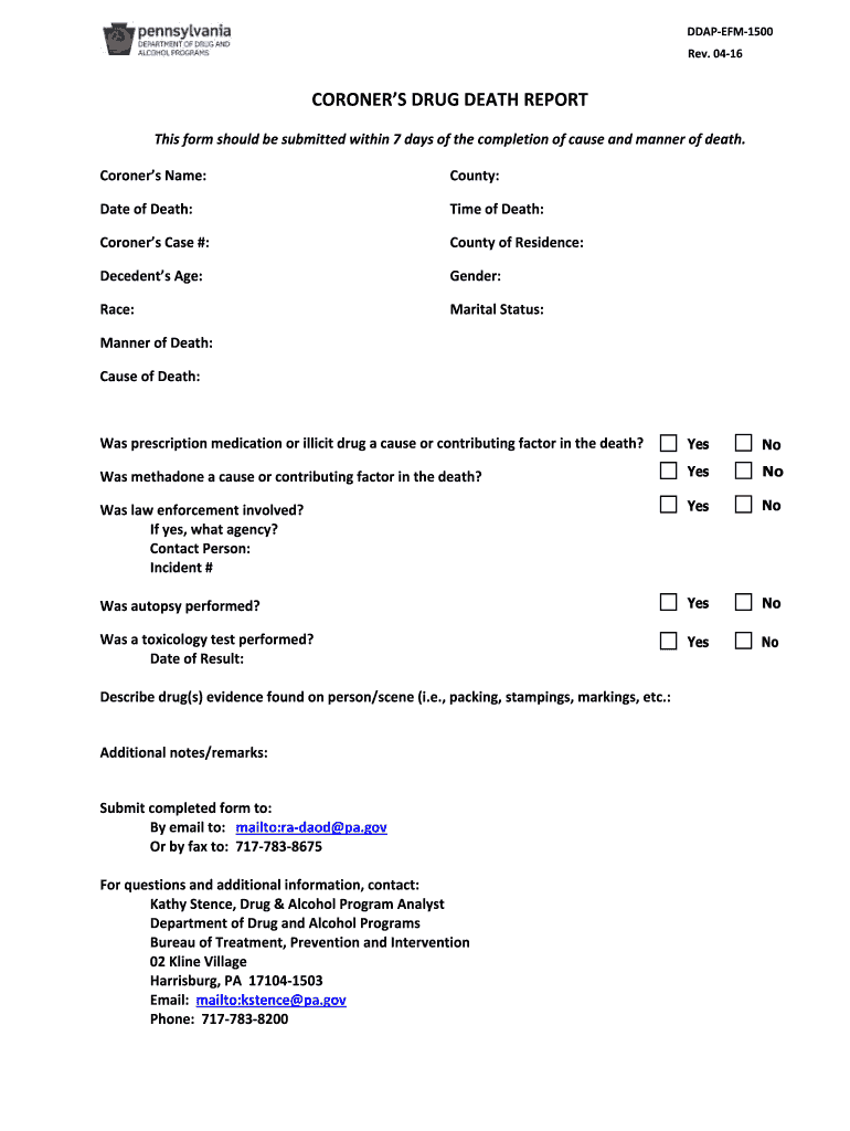 Fillable Online Forms - DDAP - PA.gov Fax Email Print - pdfFiller