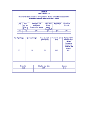 Fillable Online FORM 56 See rule 75(3) Register to be maintained by ...