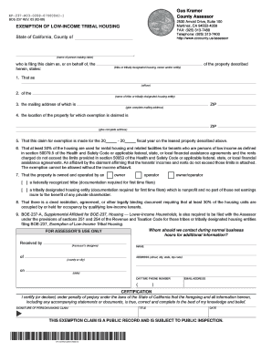 Fillable Online capropeforms Download Form BOE-237 - Cal Assessor e ...