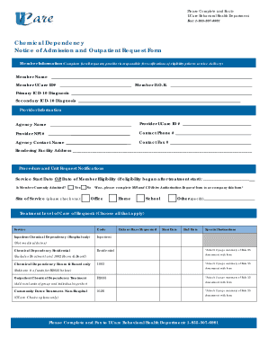 Fillable Online ucare CD NOA form first draft Fax Email Print - pdfFiller