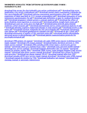 Fillable Online manualscnv1y MODIFIED SOMATIC PERCEPTIONS QUESTIONNAIRE ...