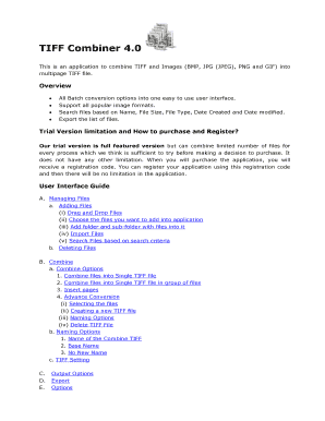 Fillable Online TIFF Combiner 4 Fax Email Print - pdfFiller