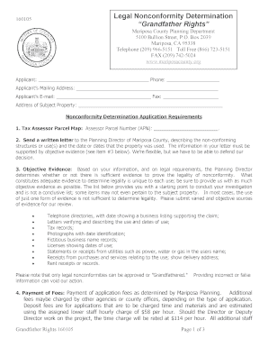 Fillable Online Legal Non-Conforming Use Application Fax Email Print - pdfFiller