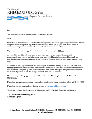 Fillable Online NP Paperwork packet - joint-docs.com Fax Email Print ...