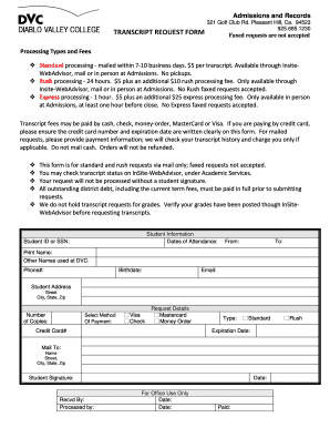 Fillable Online dvc Faxed requests are not accepted - dvc Fax Email Print - pdfFiller