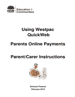 Fillable Online Using Westpac Fax Email Print - pdfFiller