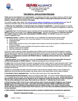 Fillable Online REMAX Alliance Application.doc Fax Email Print - pdfFiller