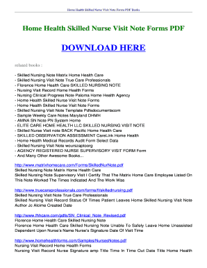 Fillable Online booksread Nursing Notes Template Pdfsdocuments - Men's ...