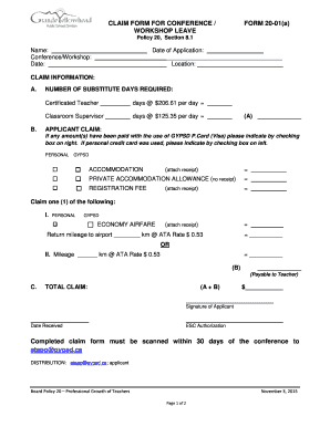 Fillable Online docushare gypsd (A) B. APPLICANT CLAIM: If any amount(s ...