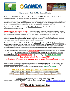 Fillable Online Registration Form - Gawda Fax Email Print - pdfFiller