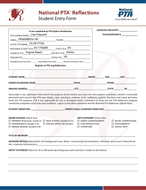 Fillable Online 16-17 Student Entry Form (Fillable PDF) Fax Email Print ...