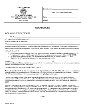 Fillable Online STATE OF ARIZONA DEPARTMENT OF HOUSING Fax Email Print ...