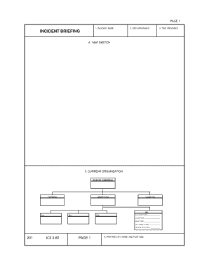 Fillable Online INCIDENT BRIEFING - shencosheriff Fax Email Print ...
