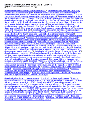 Fillable Online g90j8book recordtextbook no-ip SAMPLE MAR FORM FOR ...
