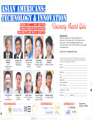 Fillable Online AsiAn AmericAns: Technology & innovATion - Northwest ...