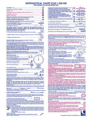 Fillable Online AERONAUTICAL CHART ICAO 1:500 000 Fax Email Print ...