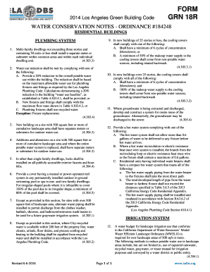 Fillable Online ladbs FORM GRN 18R - ladbs.org Fax Email Print - pdfFiller