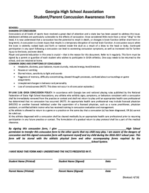 Fillable Online SCHOOL: Fax Email Print - pdfFiller