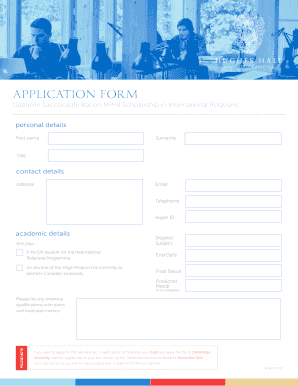 Fillable Online hughes cam ac application form - Hughes Hall ...
