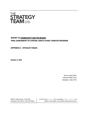 Fillable Online docs csb REPORT TO COMMUNITY SHELTER BOARD: - docs csb ...