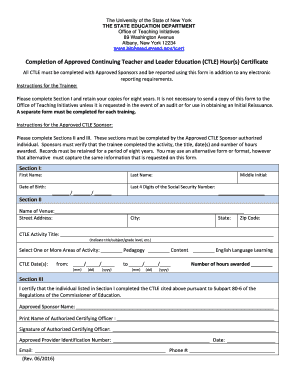 Fillable Online highered nysed gov/tcert Fax Email Print - pdfFiller