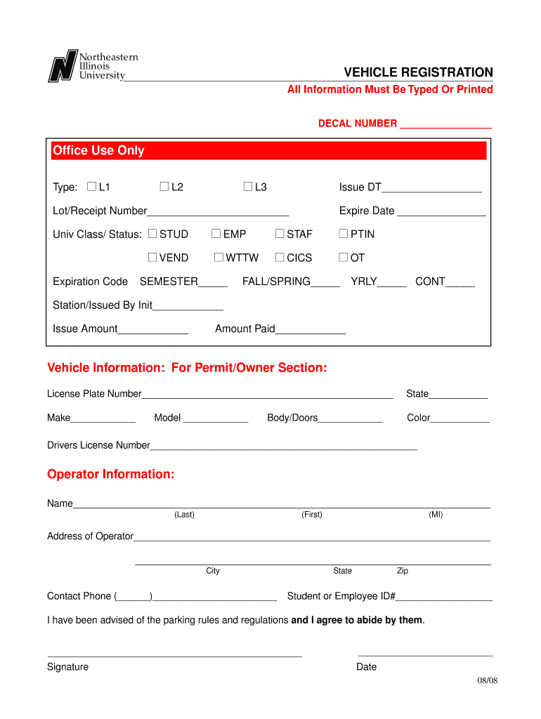 Fillable Online homepages neiu Type: L1 - homepages neiu Fax Email ...