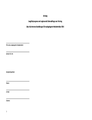 Fillable Online gasunie Anhang Langfristprognose und e rg nzende ...