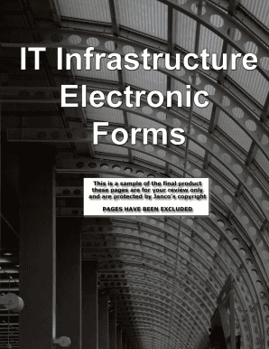 Fillable Online IT Infrastructure Electronic Forms. IT Infrastructure ...