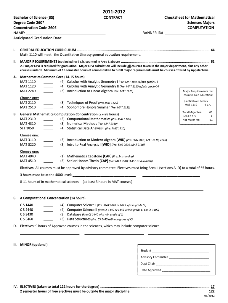 Fillable Online Anticipated Graduation Date: Fax Email Print - pdfFiller