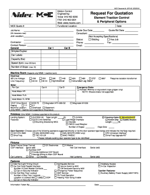 Rfq Form - Fill Online, Printable, Fillable, Blank | pdfFiller