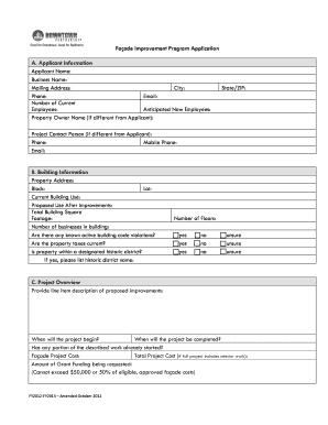 Fillable Online FA ADE IMPROVEMENT PROGRAM Fax Email Print - pdfFiller
