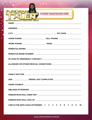 Fillable Online PARENT(S) NAMES Fax Email Print - pdfFiller