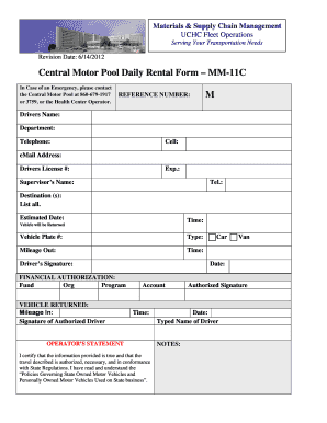 Fillable Online iccb Central Motor Pool Daily Rental Form MM-11C ...
