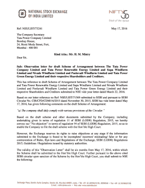 Observation Letter - Fill Online, Printable, Fillable, Blank | pdfFiller