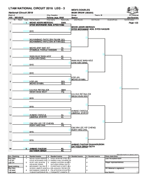 Fillable Online ltam ITF Junior Week 2006 v1.0. Forms for ITF Junior Circuit events - ltam Fax ...