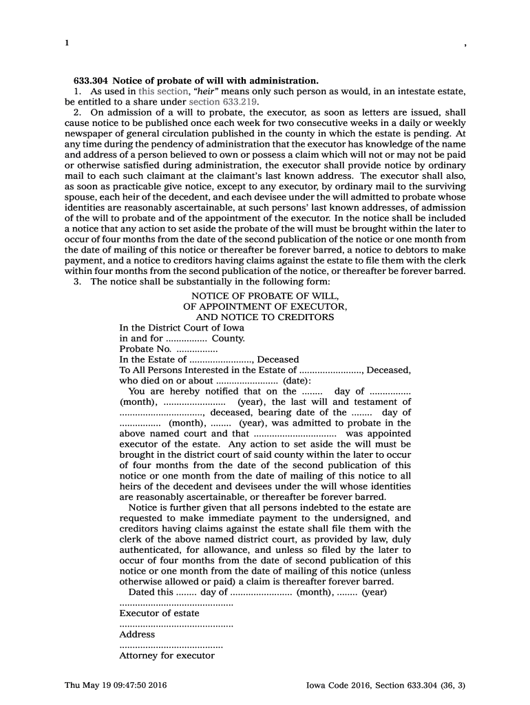 Fillable Online As used in this section, heir means only such person as ...