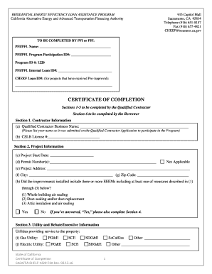 Fillable Online matadors Certificate of Completion - State Treasurer 's ...