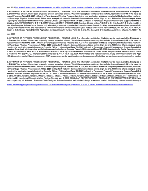 Fillable Online Sample filled form ds 5507 Fax Email Print - pdfFiller