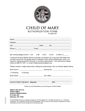 Fillable Online AUTHORIZATION FORM - s3.amazonaws.com Fax Email Print - pdfFiller