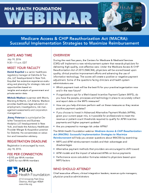 Fillable Online mha Medicare Access & CHIP Reauthorization Act (MACRA ...