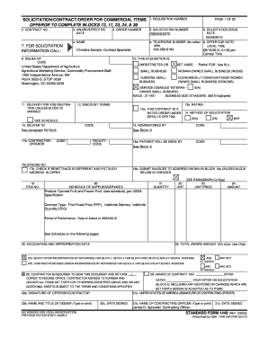Fillable Online ams usda INFORMATION CALL: - ams usda Fax Email Print ...