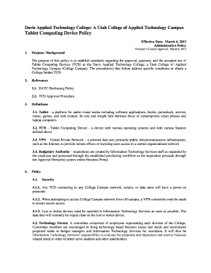 Fillable Online datc Davis Applied Technology College: A Utah College ...