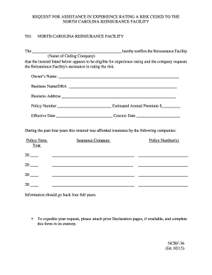 Fillable Online CIRCULAR LETTER TO ALL MEMBER COMPANIES - ncrb.org Fax ...