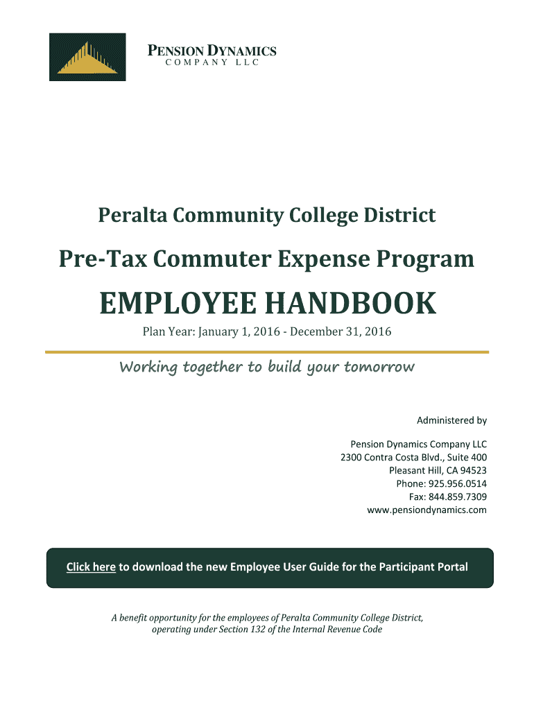 Fillable Online web peralta EMPLOYEE HANDBOOK - web.peralta.edu - web peralta Fax Email Print ...